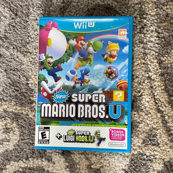 Video Games & Consoles | Wii U Super Mario Bros And Super Luigi U Game ...